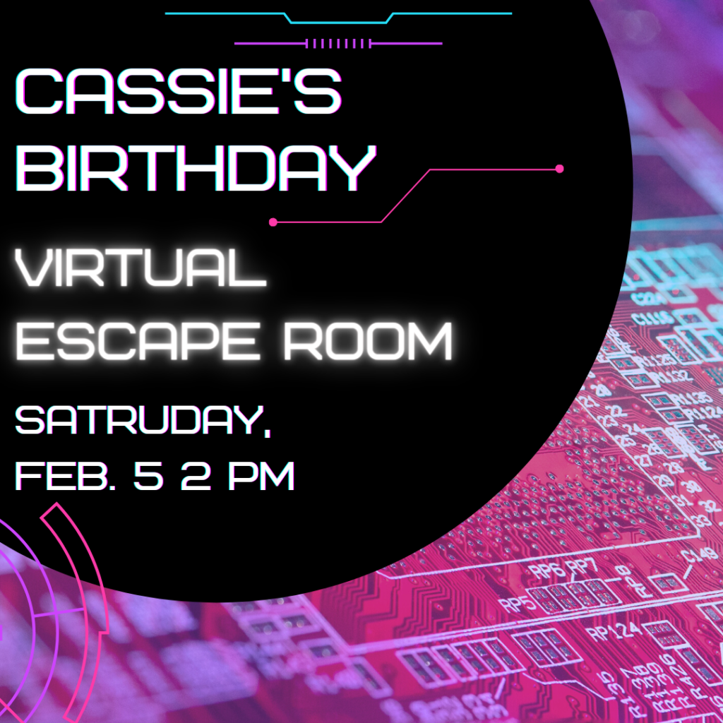 Throw A Cyberpunk Virtual Escape Room + Giveaway!